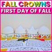 First Day of Fall Crown Hat Craft, Fall Coloring Pages Activities ...