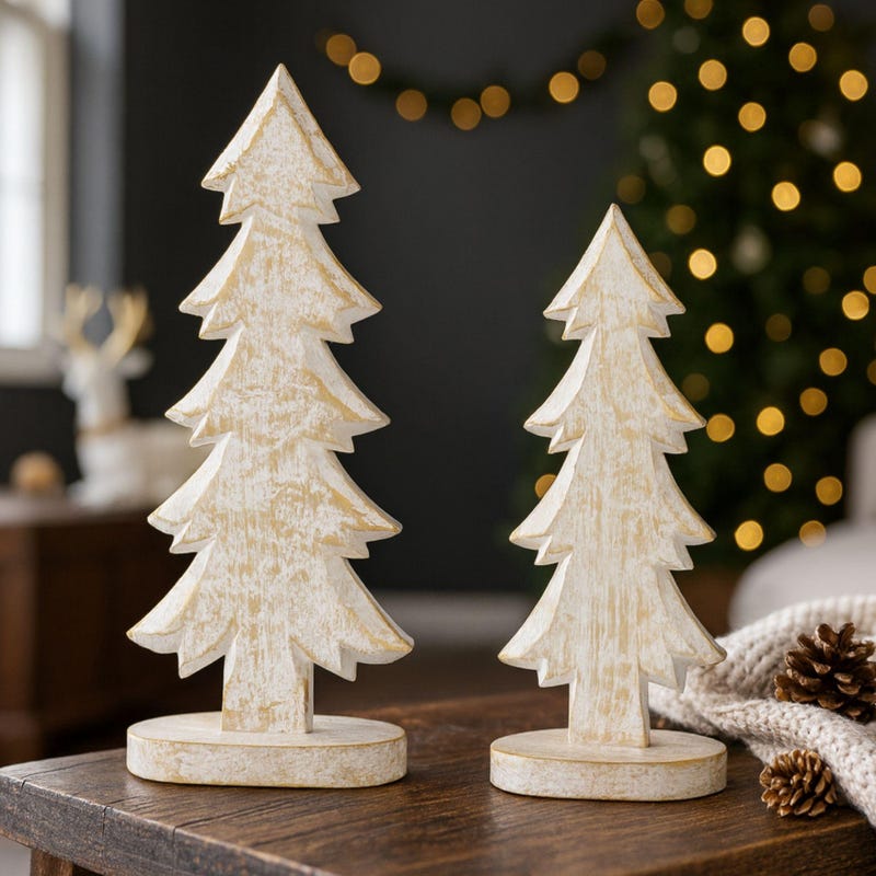 Gold Wood Christmas Tree - Etsy