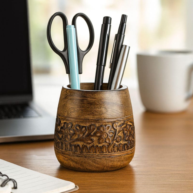 Desk Cute Pen Holder - Etsy