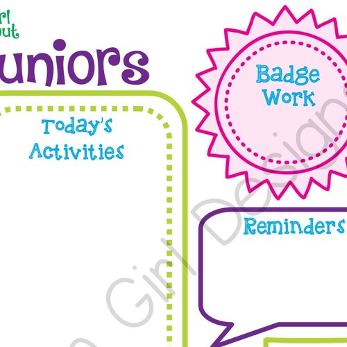 Troop Meeting Planner - Etsy