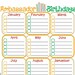 Ambassador Birthday Calendar Girl Scouts Editable Printable PDF ...