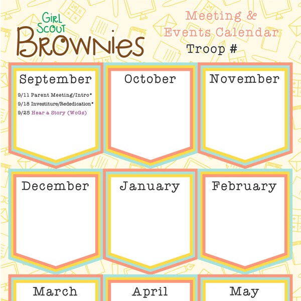 Brownie Girl Scouts - Etsy