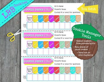 Little Brownie Baker Cookie 2021 Door Hanger - Etsy