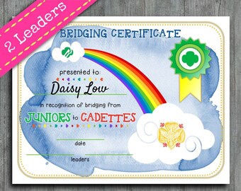 Daisy Girl Scout Birthday Calendar Troop Fillable Customize Edit ...