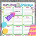 Troop Birthday Calendar Girl Scouts Fillable Customize Edit - Etsy