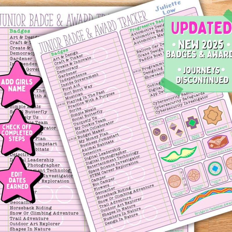 2025 Checklist Planner - Etsy