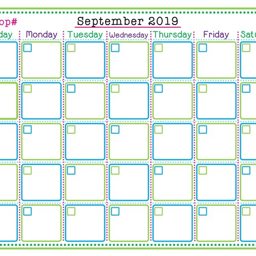 Daisy Girl Scout Birthday Calendar Troop Fillable Customize - Etsy