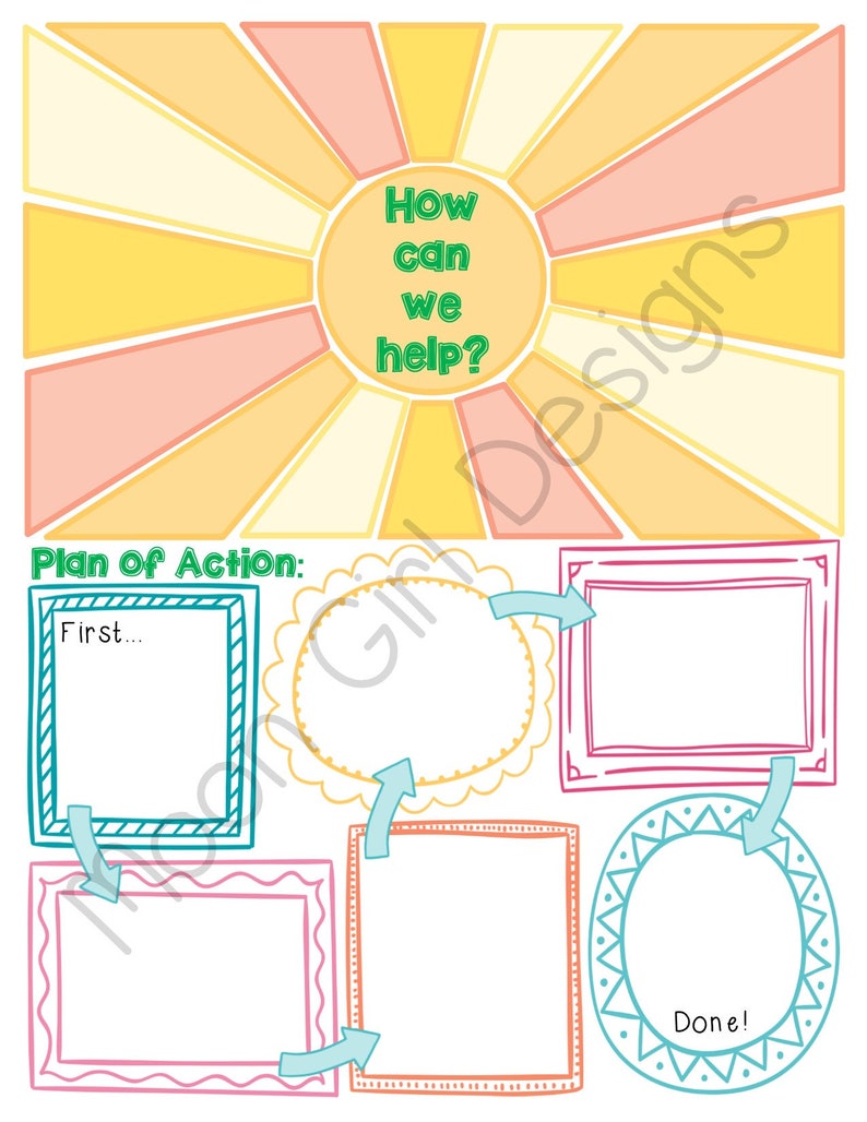 Girl Scout Take Action Troop Planner Badge Journey Editable Printable ...