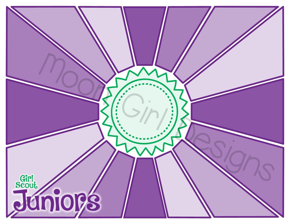 Junior Girl Scouts Brainstorm Blank Editable Printable PDF Template - Etsy