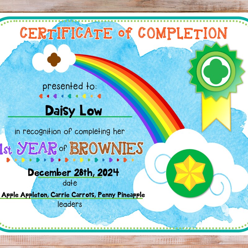 Brownie Girl Scout - Etsy