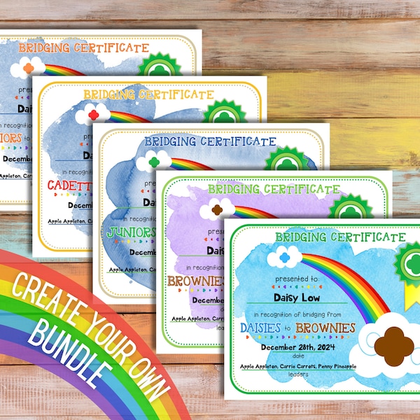 Girl Scout Bridging - Etsy