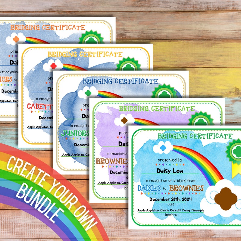 Girl Scout Bridging - Etsy