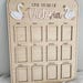 Custom Wooden 1st Birthday Board – Personalized Baby Milestone Sign ...