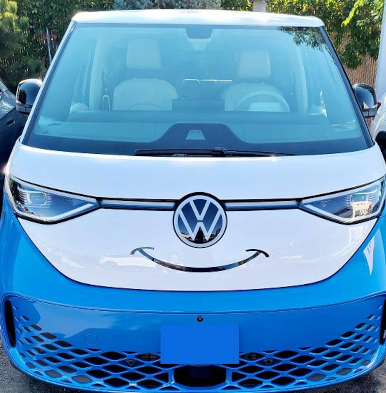 ID Buzz Happy Face Smile Vinyl Decal - Etsy