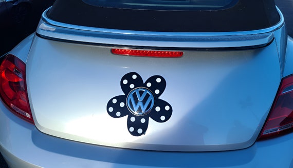 VW Beetle Magnetic Plain or Polka Dot Daisy You Choose Color Etsy