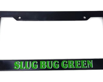 Slug Bug Red License Plate Frame - Etsy