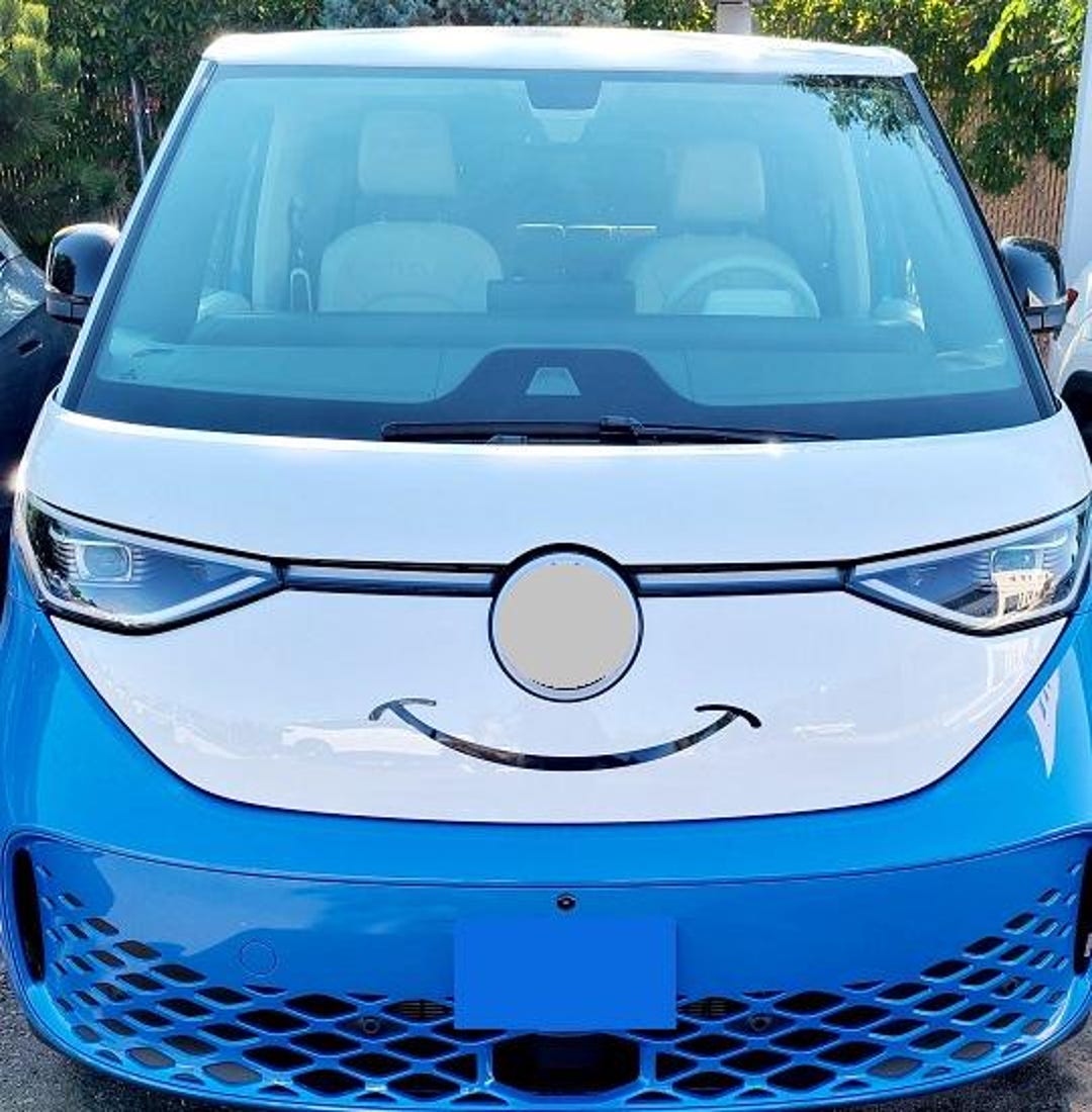 ID Buzz Happy Face Smile Vinyl Decal - Etsy