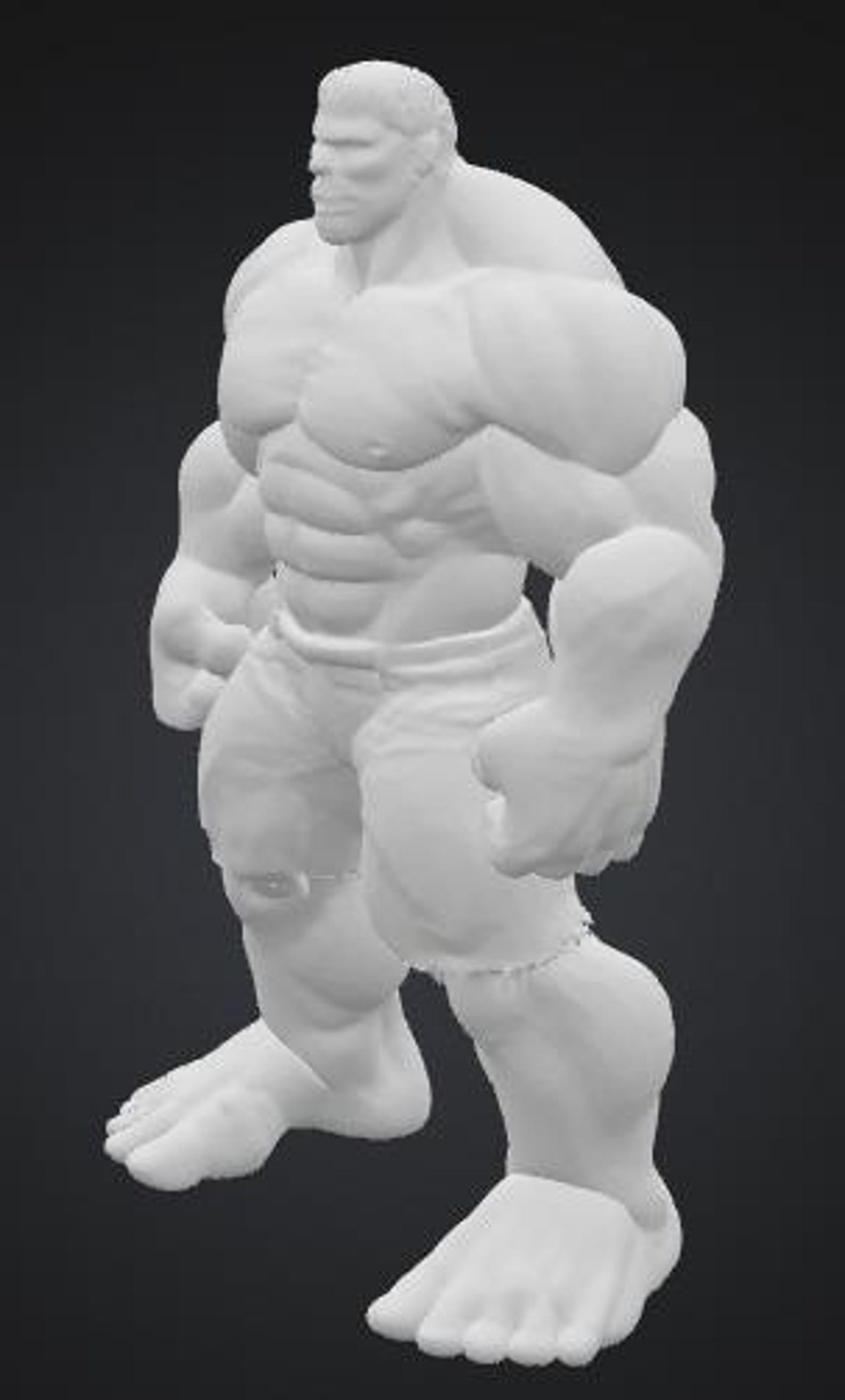 Miniatura De Hulk 3D En STL Y GLP - Etsy