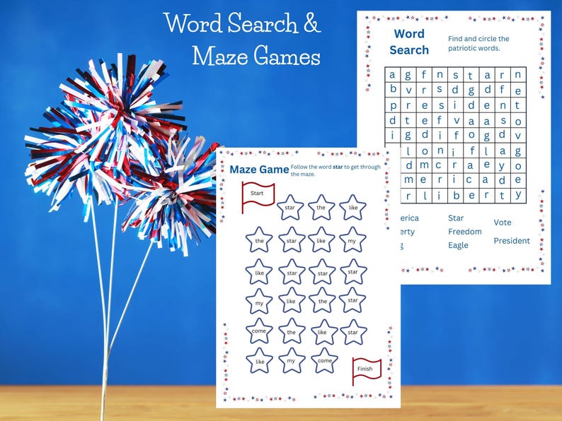 America Packet – 4th of July Printable Activities for Homeschool ...