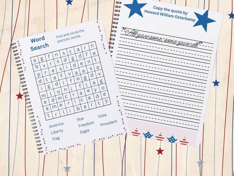 America Packet – 4th of July Printable Activities for Homeschool ...
