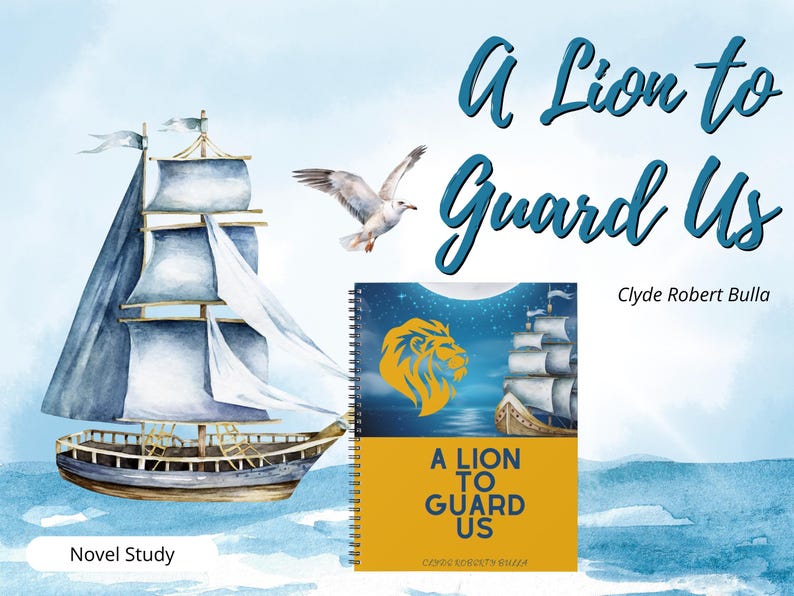 A Lion to Guard Us - Novel Study | Homeschool Literature Guide ...