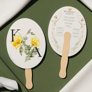 Wedding Guest Hand Fan Favors, Personalized Hand Fan Wedding Favors ...