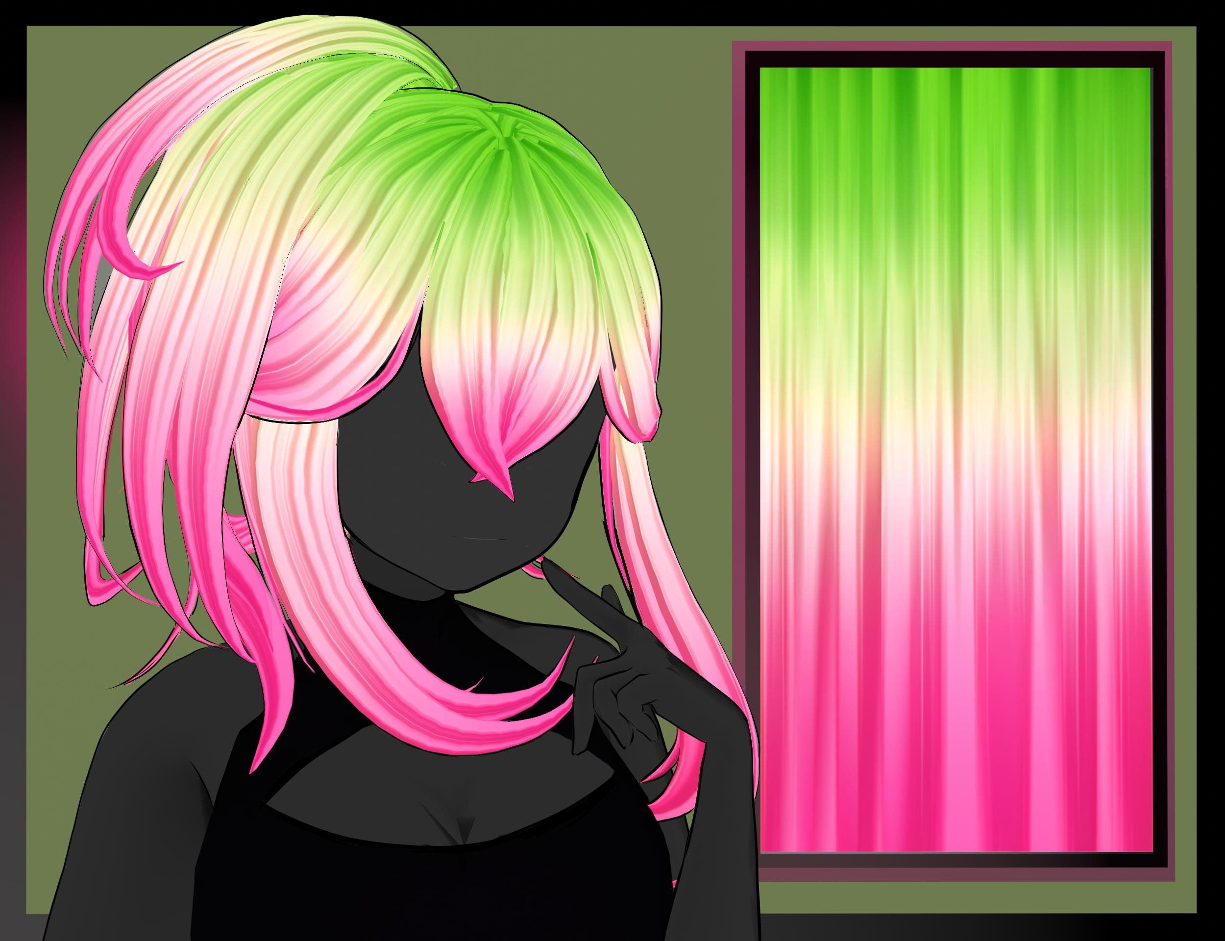 Vroid Hair Texture Pack - Fission - 60+ Texture Megapack for Vroid ...