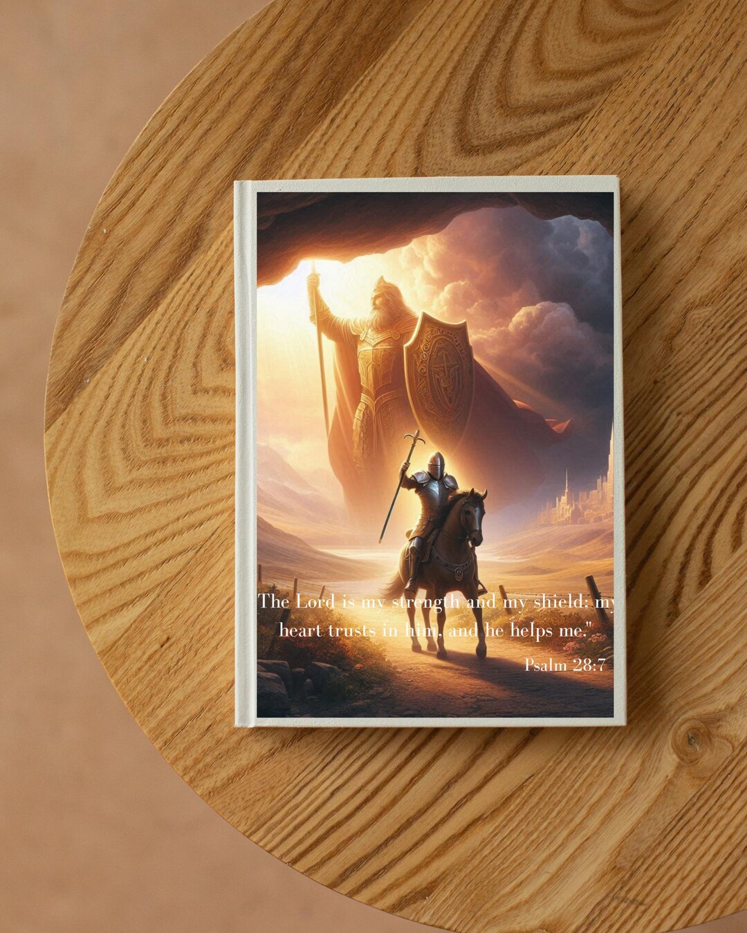 Psalm 28:7 Bible Verse Wall Art – the Lord is My Strength and Shield ...