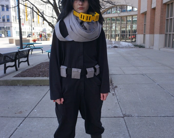 Owl House - Hexside Uniform Cosplay Cape - Short Black Hooded Capelet ...