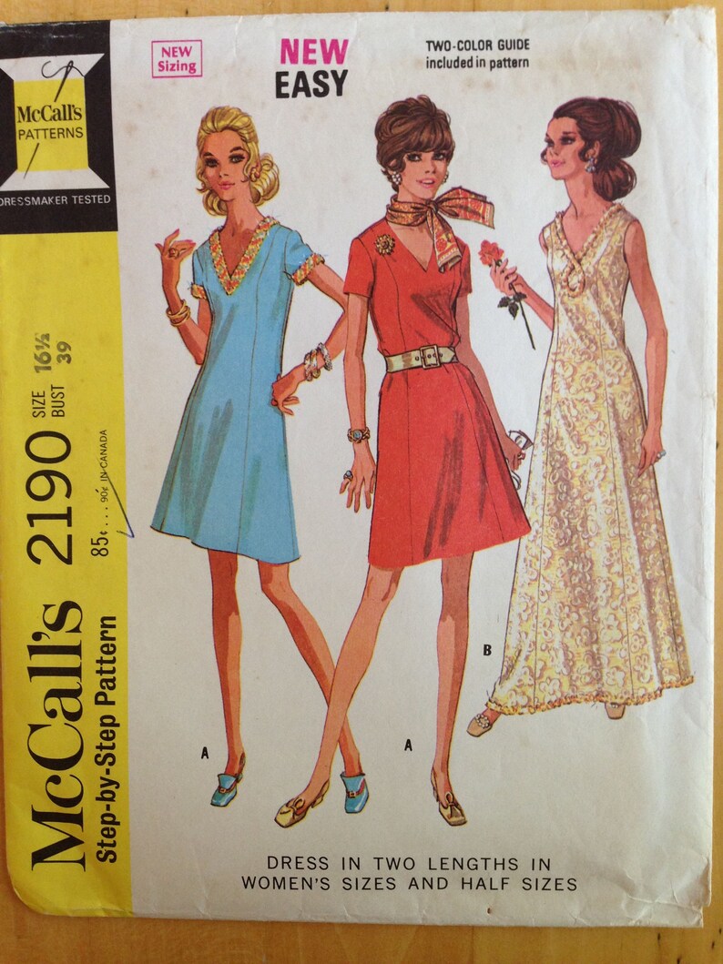 Mccall's 2190 - Etsy