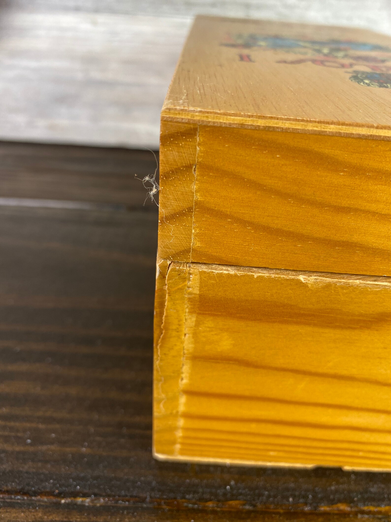 Brandy Box Vintage Brandy Container Storage Box Carlos 1 - Etsy