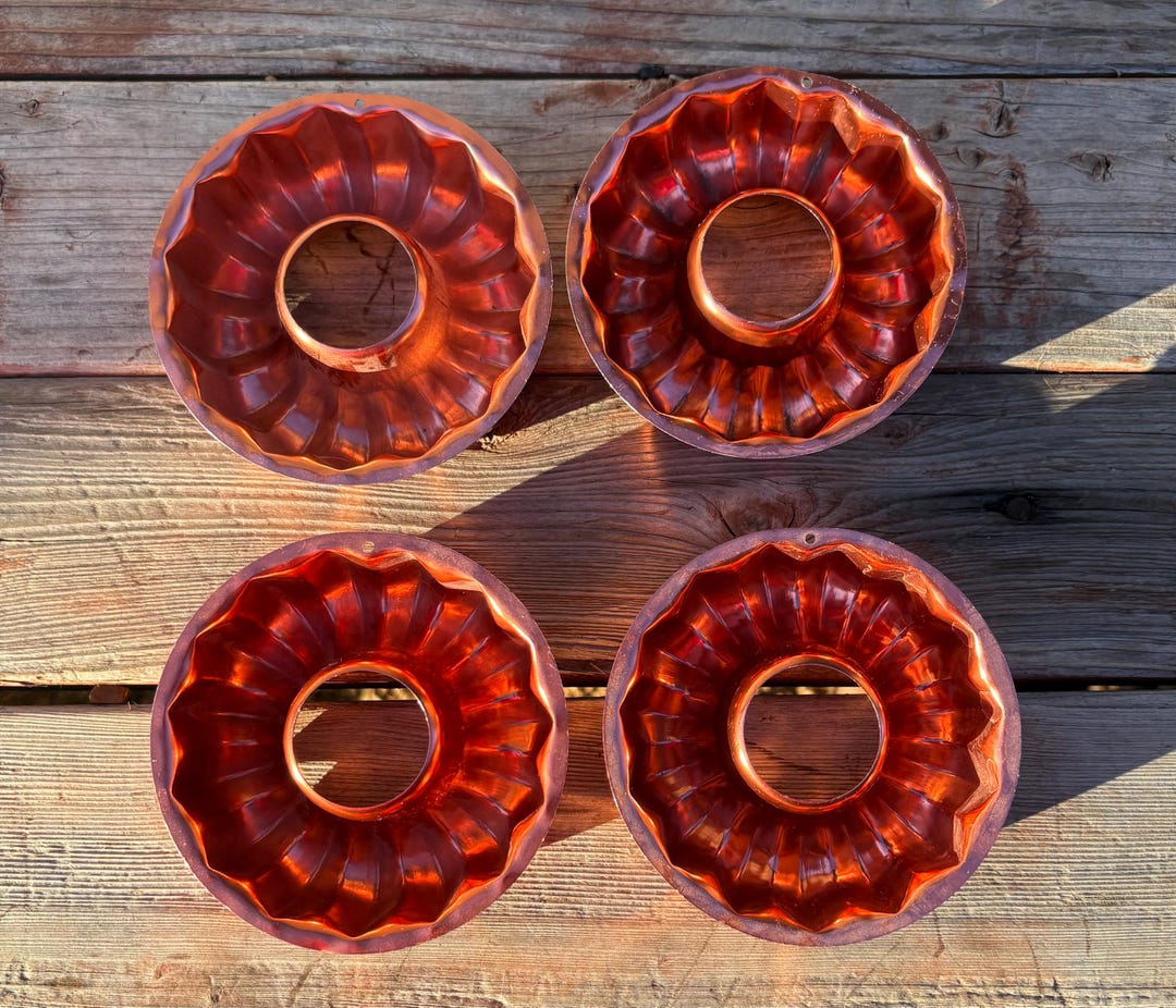 Mini Bundt Cake Pans - Set of 4 Mini Bundt Pans - Mini Cake Pans ...