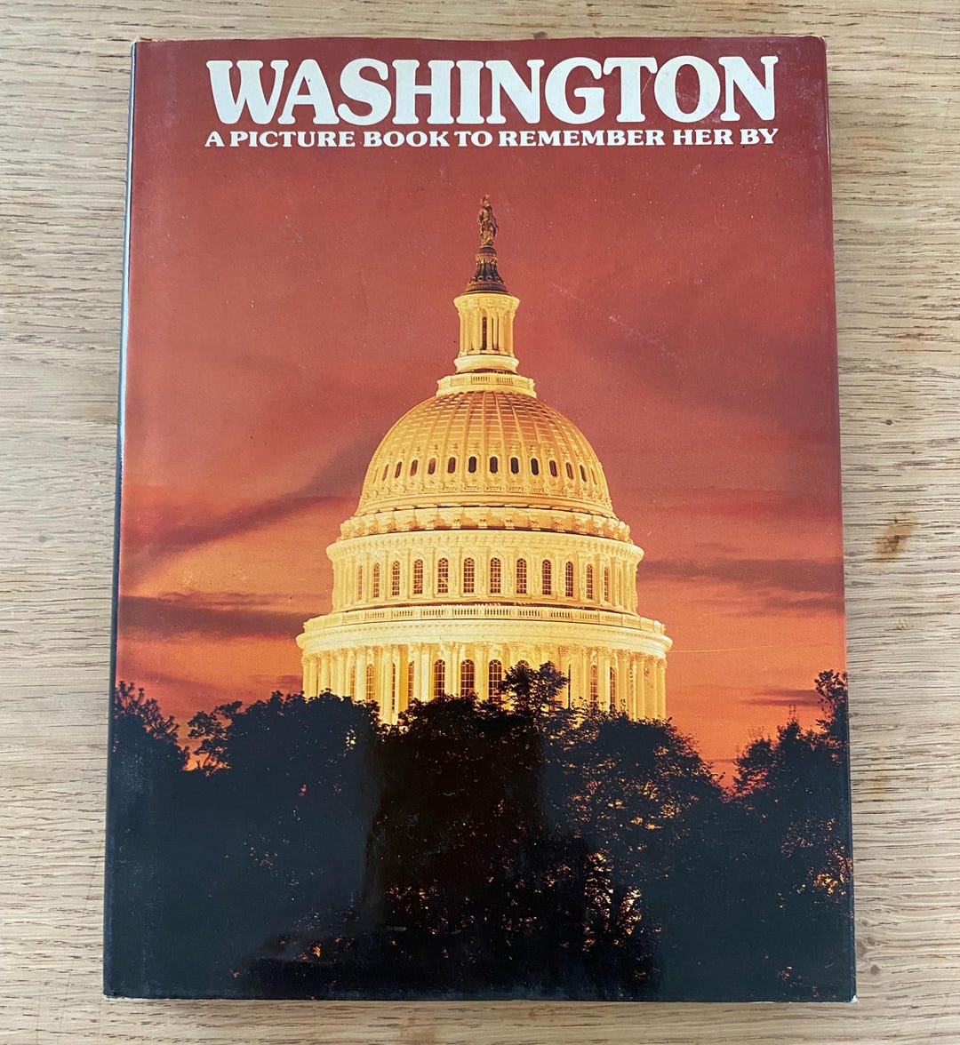 WASHINGTON A Picture Book to Remember Her by - Vintage Book ...
