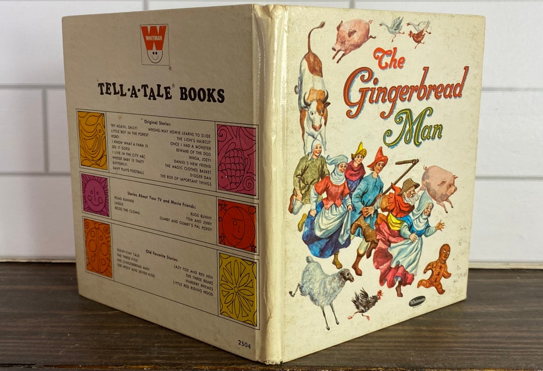 The Gingerbread Man Children's Vintage Books Vintage Book the ...