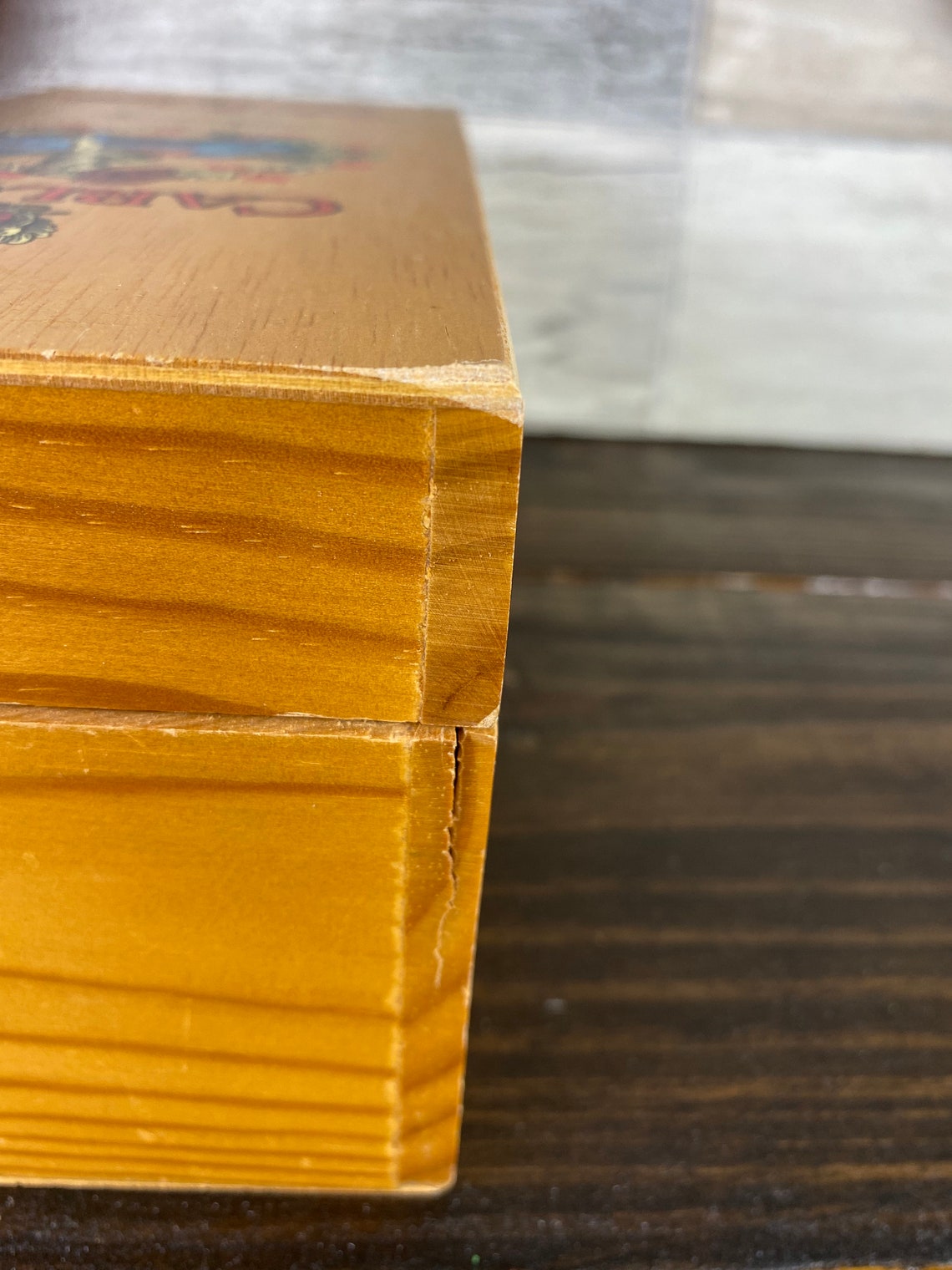 Brandy Box Vintage Brandy Container Storage Box Carlos 1 - Etsy