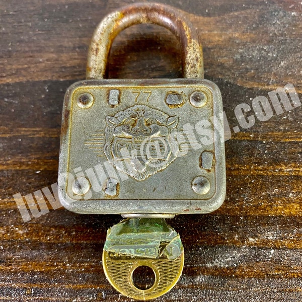 Vintage Master Lock - Etsy