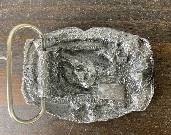 Plane / Pilot Siskiyou Pewter Belt Buckle - Vintage … - Gem