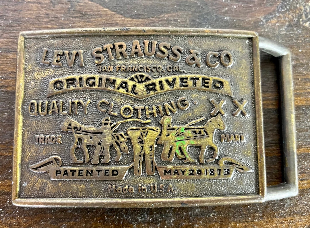 Levi Belt Buckle Vintage Belt Buckle Vintage Levi Belt - Etsy