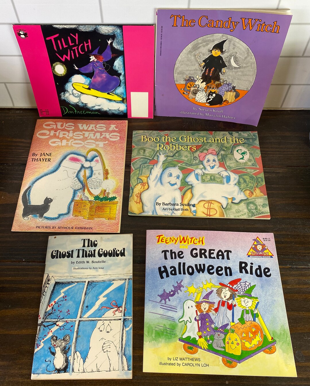 Halloween Books Tilly Witch the Candy Witch Gus Was a - Etsy