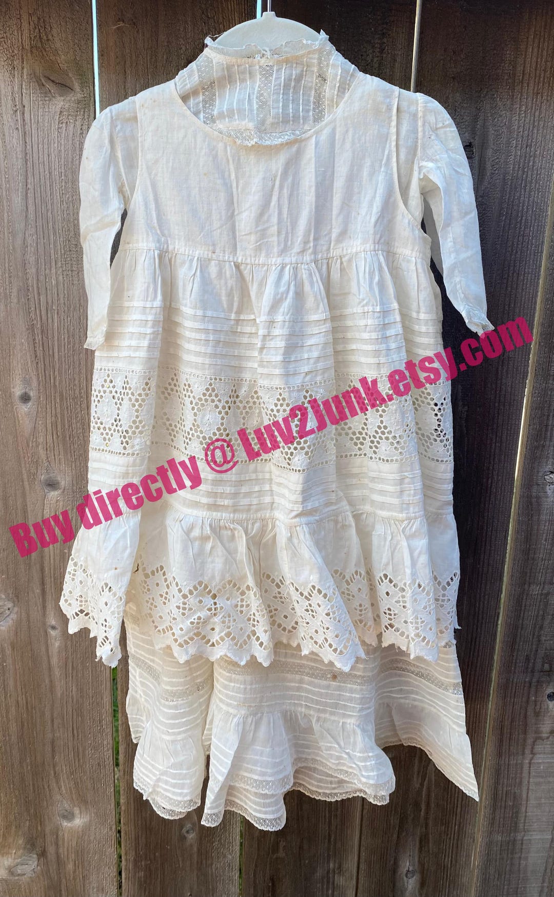Antique Baby Dress - Vintage Baby Gown - Vintage Baby Clothing ...