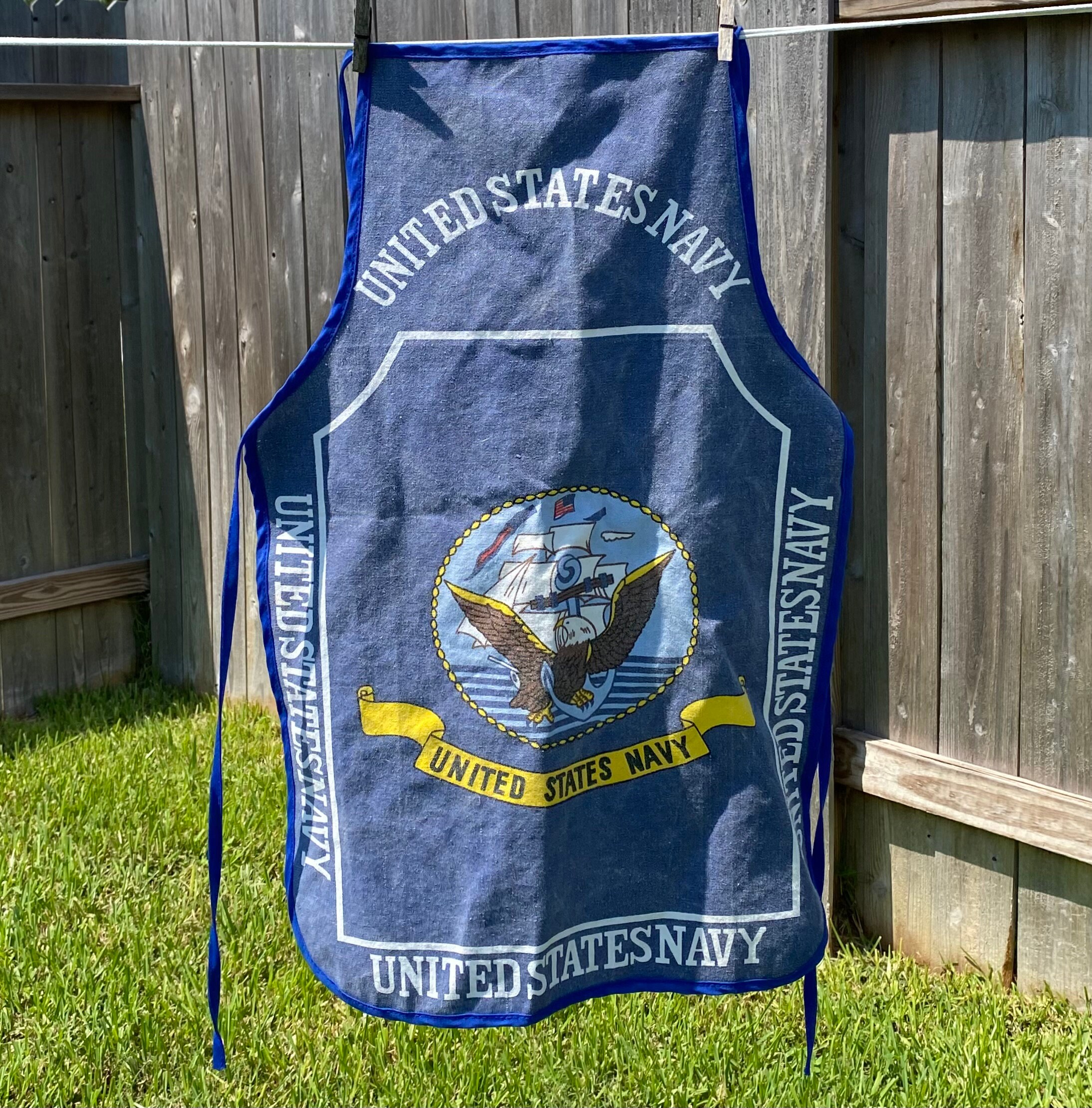 Us Navy Apron - Etsy