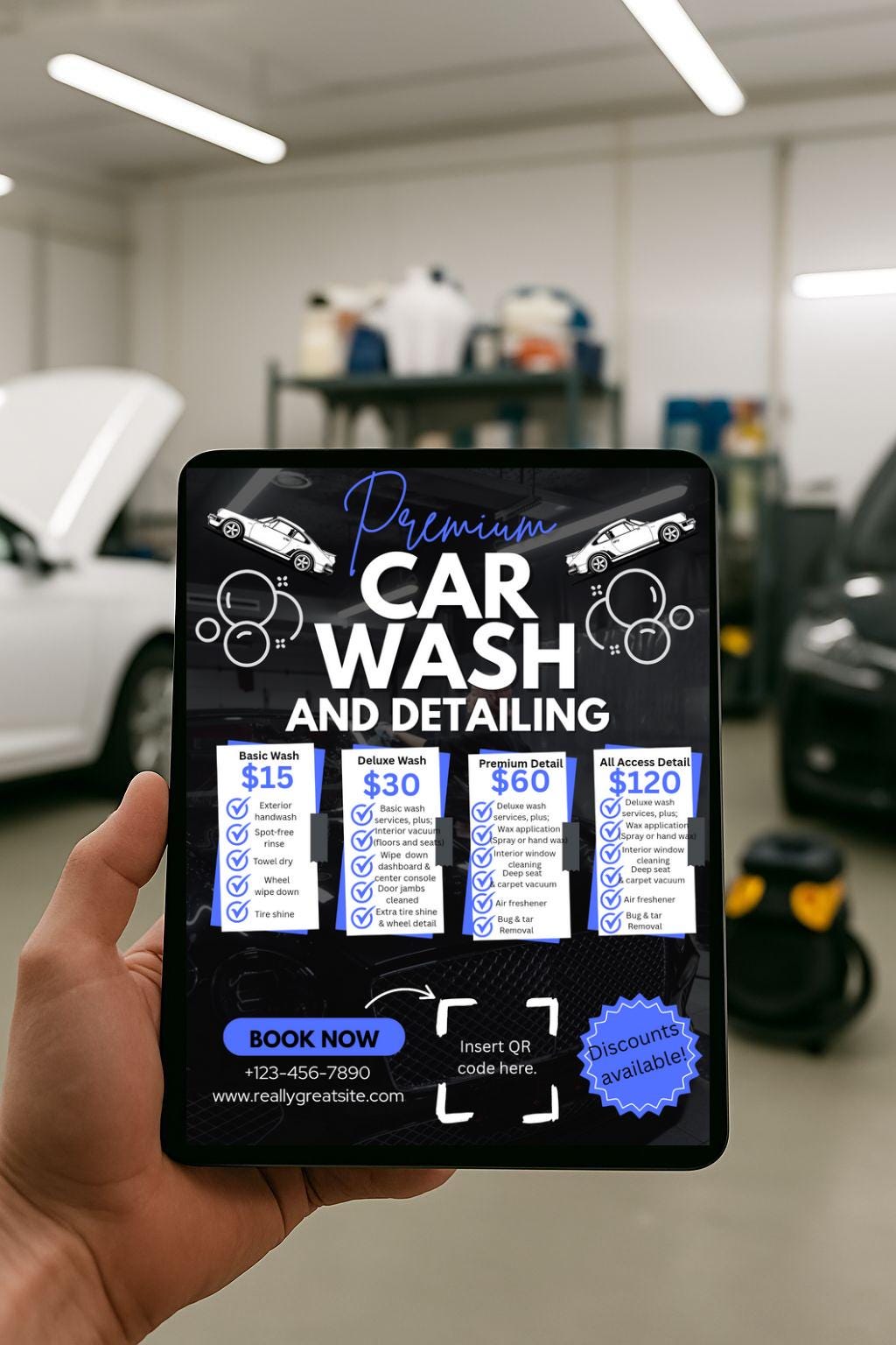 Auto Detailing Price Sheet, Auto Detailing Flyer, Auto Detailing, Auto ...