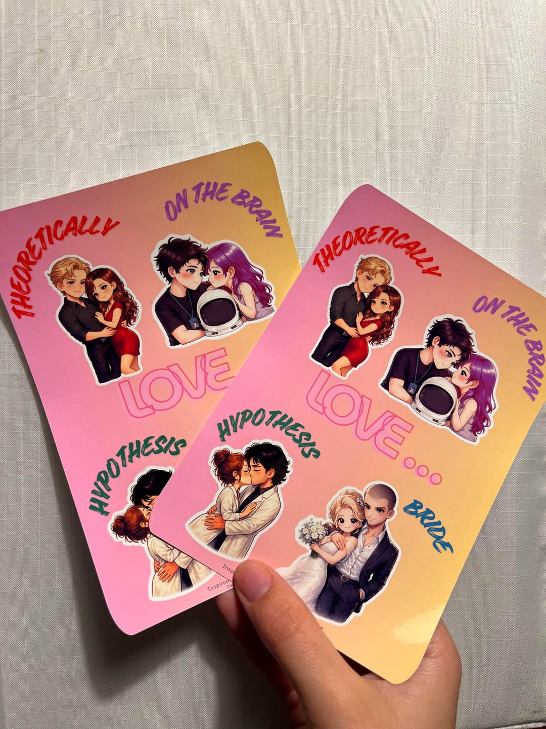 Stickers Inspired by Ali Hazelwood's Books - Etsy