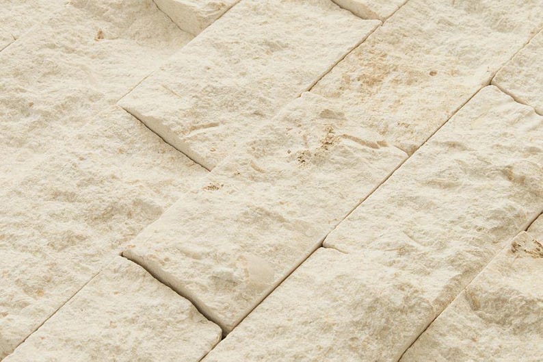 Rustic Beige Split Face Wall Tile: Genuine Marble, Perfect for Plaster ...