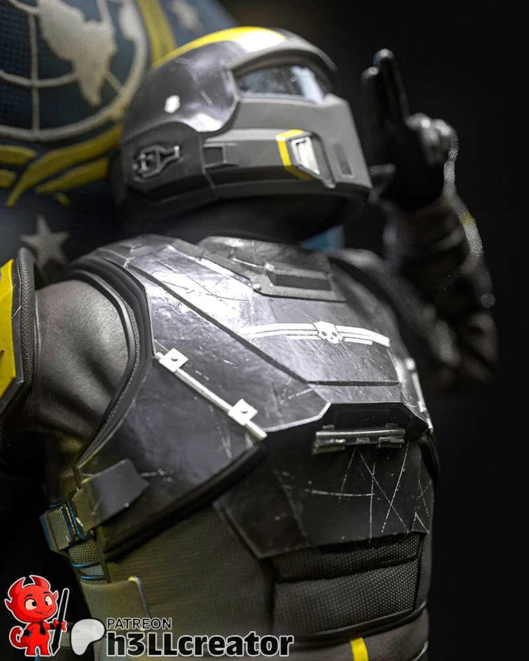 Helldiver / Action Figure / Videogames / Resin / Helldiver / 3D Model ...