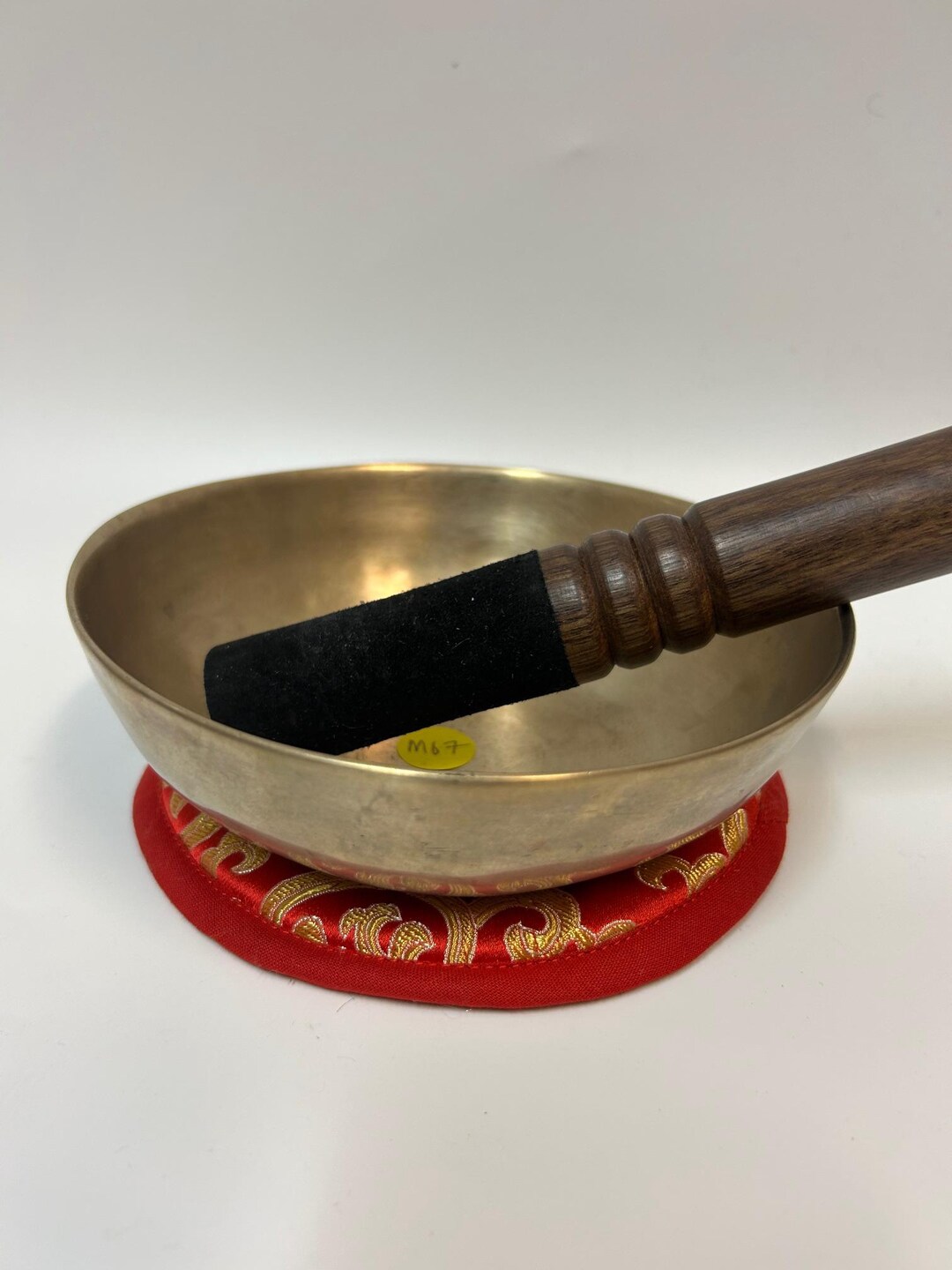High Quality Antique Tibetan Easy Singer Singing Bowl Size: 6.2" ID#M67 ...