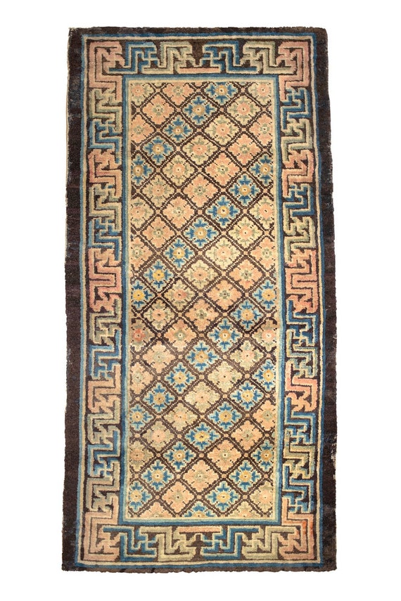 Super Rare Antique Himalayan Authemtic Tibetan Rug 19C | Etsy