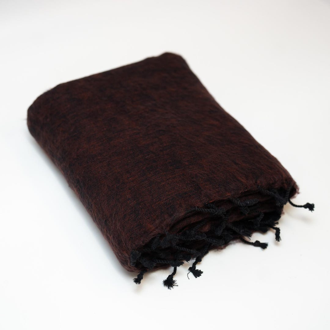Wool Blanket / Extra Soft Yak Wool Knitted Blanket / Throw Travel / Lap ...