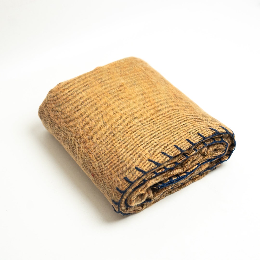 Wool Blanket / Extra Soft Yak Wool Knitted Blanket / Throw Travel / Lap ...