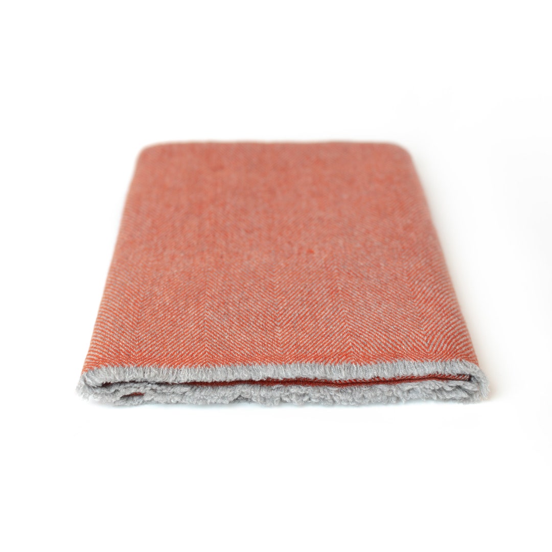 Luxury Extra Soft Wool Blanket / Sofa Blanket/ Handwoven Lap Blanket ...